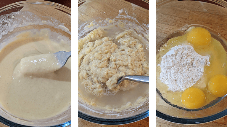 מרק נטיפי בצק סיני – Miàn gēda tāng – מכופפת מקלות