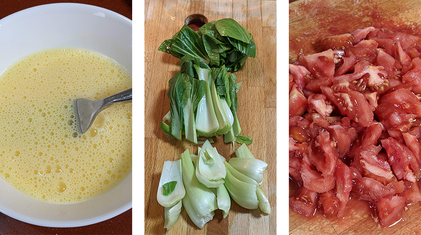 מרק נטיפי בצק סיני – Miàn gēda tāng – מכופפת מקלות