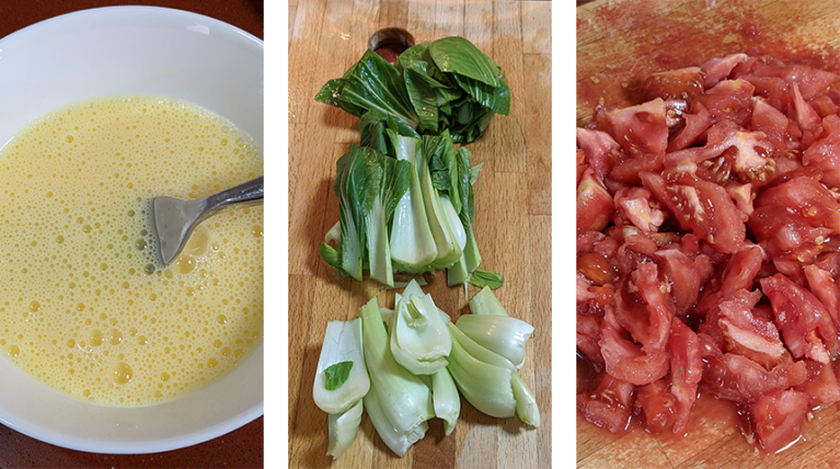 מרק נטיפי בצק סיני – Miàn gēda tāng – מכופפת מקלות