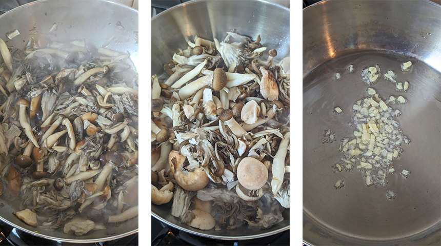 וואפו קינוקו פסטה – Wafu kinoko pasta – מכופפת מקלות