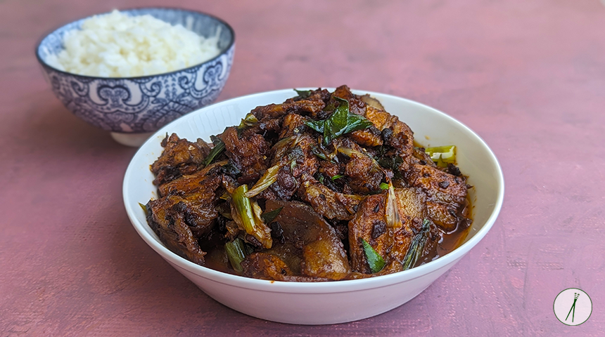 בשר מבושל פעמיים – Huí Guō Ròu – מכופפת מקלות